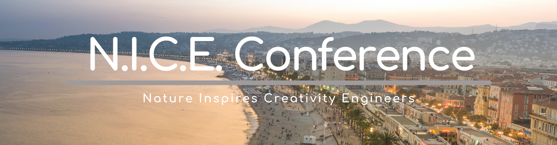 N.I.C.E. Conference | Nature Inspires Creativity Engineers